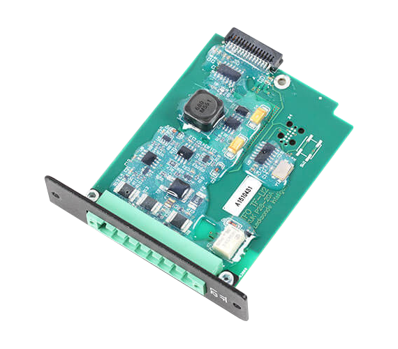 Conventional THT PCB assembly